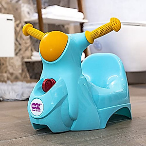 OKBABY Potty seat - Features Scooter Design with Handle Bars, Pink