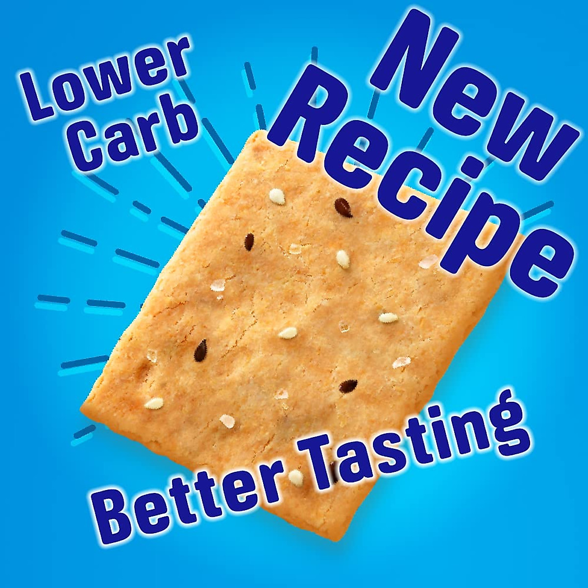 Keto low carb crackers (Sea Salt) Keto friendly zero carb no sugar added gluten free (3 Packs) almond flour crackers absolutely gluten free healthy snacks for adults and kids paleo friendly
