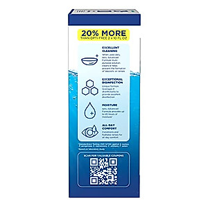 Contact Lens Solution by Renu, Advanced Formula, 12 Fl Oz (Pack of 2)