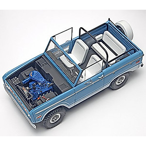 Revell 85-4320 Ford Bronco Truck Kit 1:25 Scale 122-Piece Skill Level 5 Plastic Model Building Kit, Blue