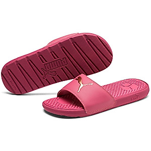 PUMA - Womens Cool Cat Sport Sandals, Size: 9 M US, Color: Rose Wine/Rose Gold