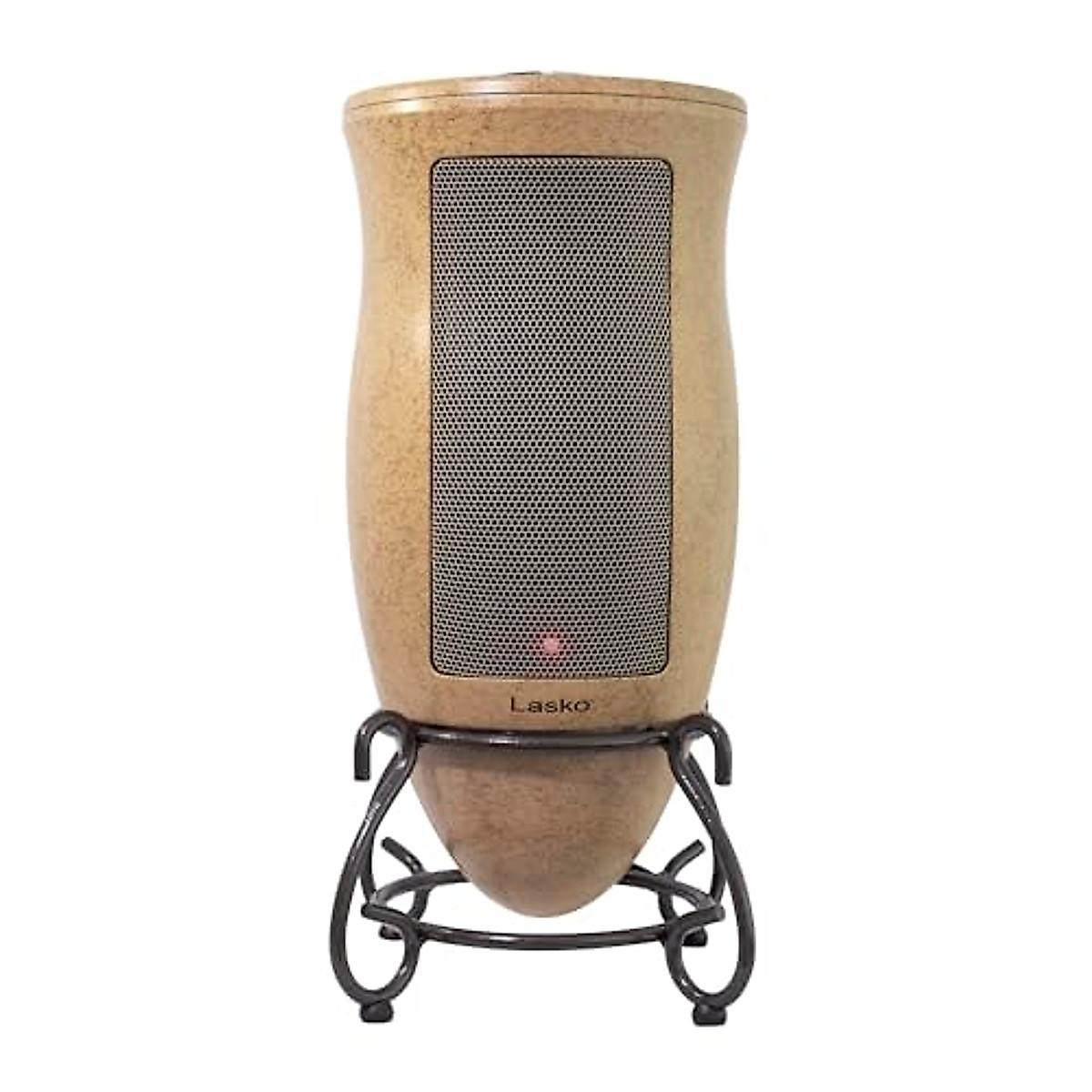 Lasko Oscillating Designer Series Ceramic Space Heater for Home with Adjustable Thermostat, Timer and 2-Speeds, 16 Inches, 1500W, Beige, 6405