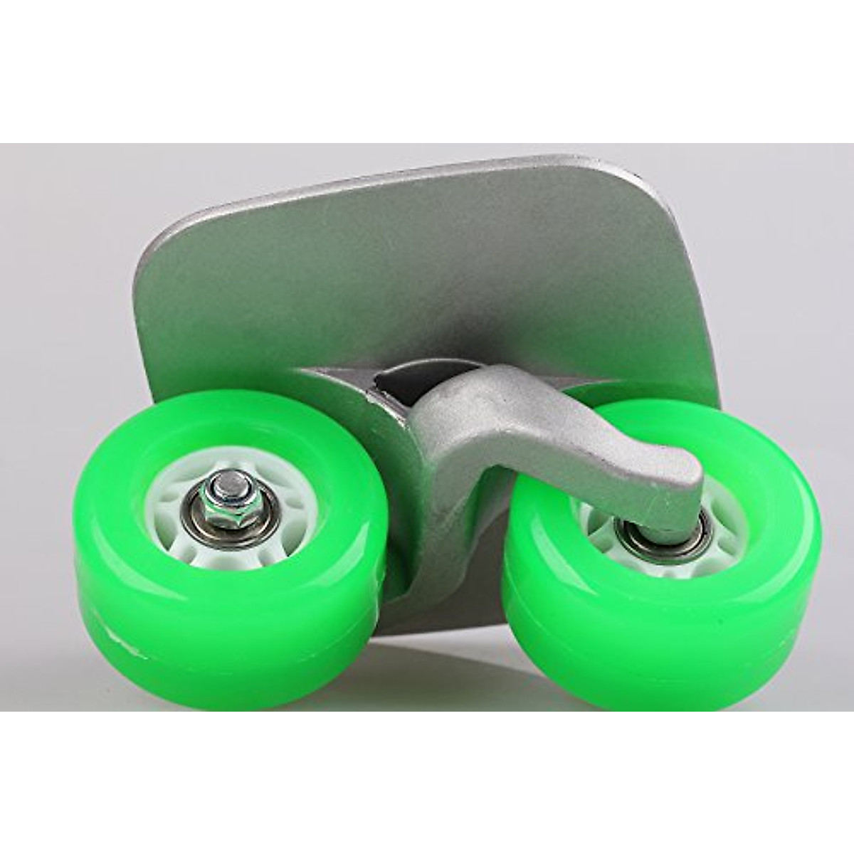 JINCAO Green Portable Roller Road Drift Skates Plate Anti-Slip Board Aluminum Truck with PU Wheels with ABEC-7 608 Bearings
