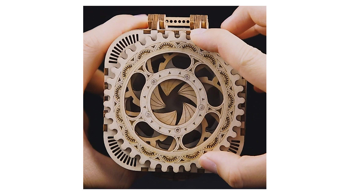 ROKR 3D Wooden Puzzle Treasure Box - DIY Fun for All Ages