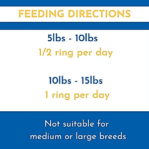 N-Bone Teeny Puppy Teething Rings Chicken Flavor 7 Count / 4.6oz