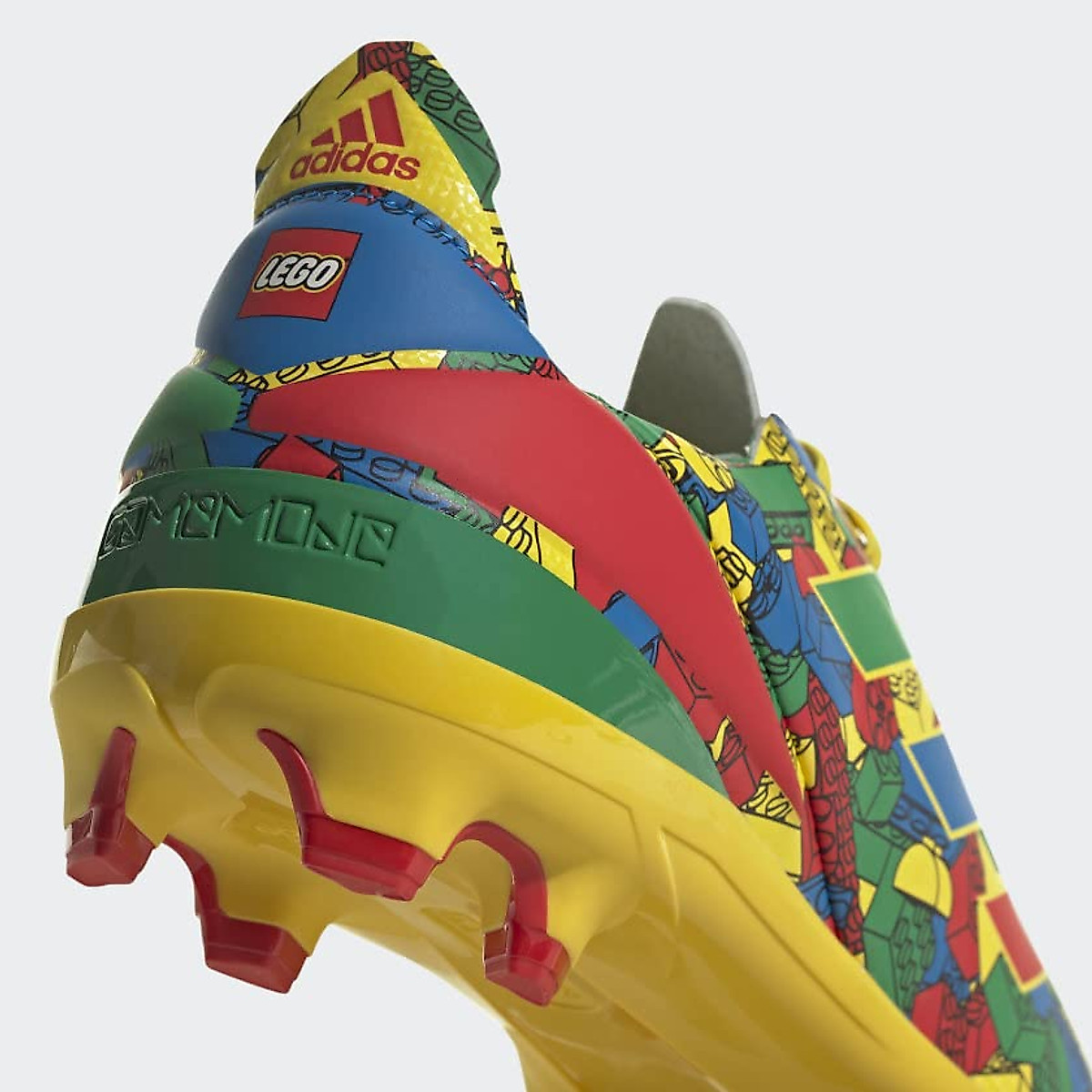 adidas Gamemode Firm Ground Cleats Kids', Yellow, Size 5