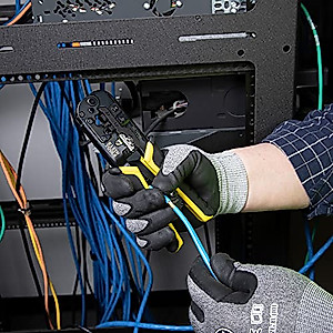 Klein Tools VDV226-011-SEN Ratcheting Modular Crimper/Stripper