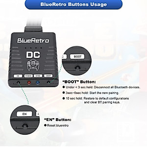 RetroScaler SEGA Dreamcast Wireless Controller Adapter - Supports SEGA Dreamcast Game Console, Compatible with PS3/PS4/PS5, Xbox One S, Series X/S, Switch Pro Bluetooth Controllers