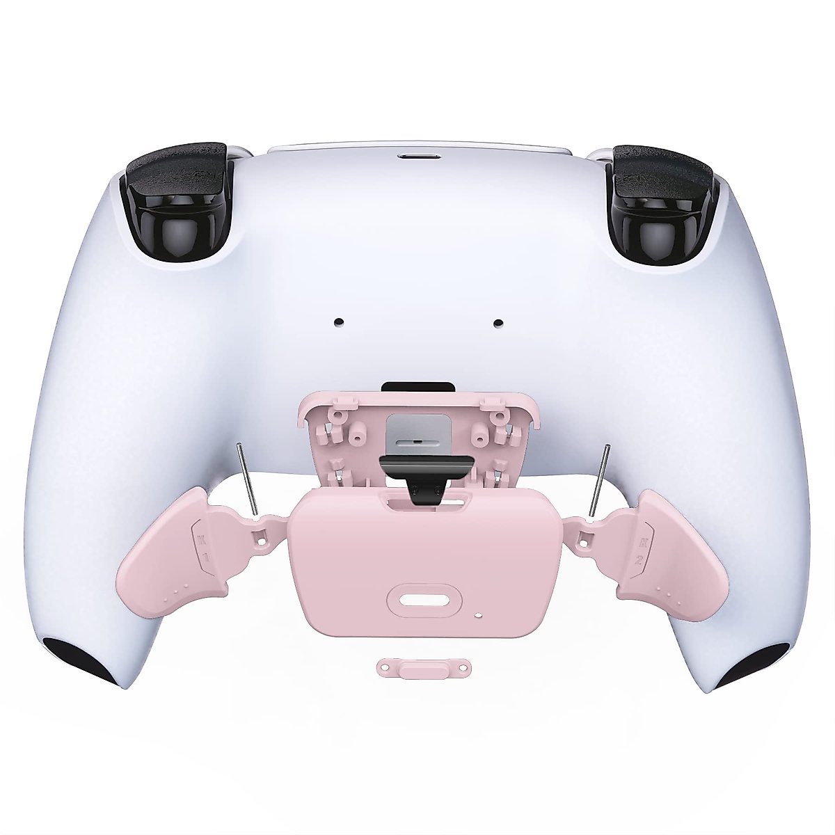 Cherry Blossoms Pink Replacement Redesigned K1 K2 Back Button Housing Shell for PS5 Controller eXtremerate Rise Remap Kit - Controller & Rise Remap Board NOT Included