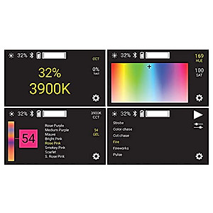 Luxli Timpani 1x1 RGBAW LED Light -