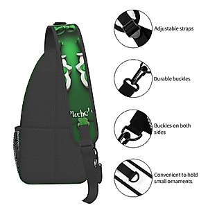 SSIMOO Happy St. Patrick'S Day Functional Outdoor Travel Hiking Backpack-Perfect For Cycling, Leisure And Outdoor Adventures