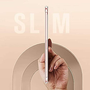 Clear Case for iPad Mini 6th Generation 8.3 inch 2021, Supports 2nd Gen Apple Pencil Charging, Soft Slim Lightweight Transparent TPU Back Cover Compatible with 8.3" iPad Mini 6