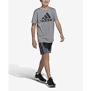adidas boys Aeroready® Basketball Creator Shorts, Black, 8-15 Years US