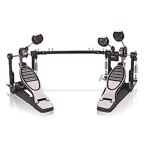 Ktaxon Double Bass Drum Pedals, Double Chain Drum Step on Hammer for Drum Set and Electronic Drums