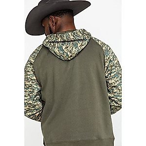 Ariat Male Patriot Hoodie Sage Camo X-Large