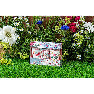 Sara Miller Beauty Underwater Spa-Spa Duo, 75Ml Exfoliating Body Wash & 75Ml Hand & Body Cream Cottage Patchwork 30ml (Pack of 3)