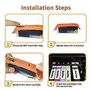 Mayway Ink Cartridge for PGI-250XL CLI-251XL PGI 250XL CLI 251 XL for C a K ee Printer, Work with PIXMA MX922 MX722 MG5520 MG5620 IP7220 IP8720 (5-Pack)