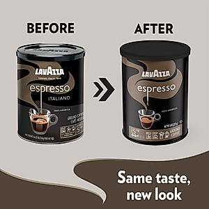 Lavazza Ground Coffee - Caffe Espresso - 8 oz - 2 pk