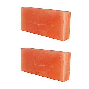Himalayan Salt Lick Block for Horses, Deer-, Goats, Cattles & Cows | Pack of 2, Pink Salt Licks for Animals, Licking Salt Brick Packed with Minerals