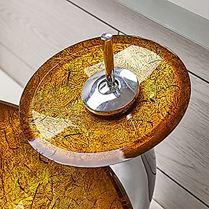 Bathroom Sink Bathroom Vessel Sink Modern Art Simple Tempered Glass Bathroom Sink Round Countertop Bowl Sink Vessel Sink (Color : Sink set)