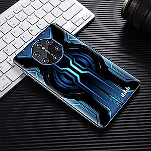 Tablet Laptop, HD Tablet WiFi Bluetooth Android Voice Call Game Tablet, 7Inch IPS Display Screen, WiFi, 2GB RAM+16GB ROM, 4000mAh, Android 5.1 System, Holiday Gift for Family (Blue)