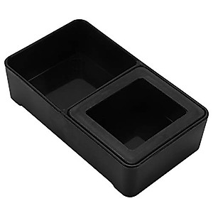 POPETPOP 4pcs Reptile Food Bowl Lizard Gecko Food Water Dish Bearded Dragon Feeding Dish Worm Plate for Small Reptile