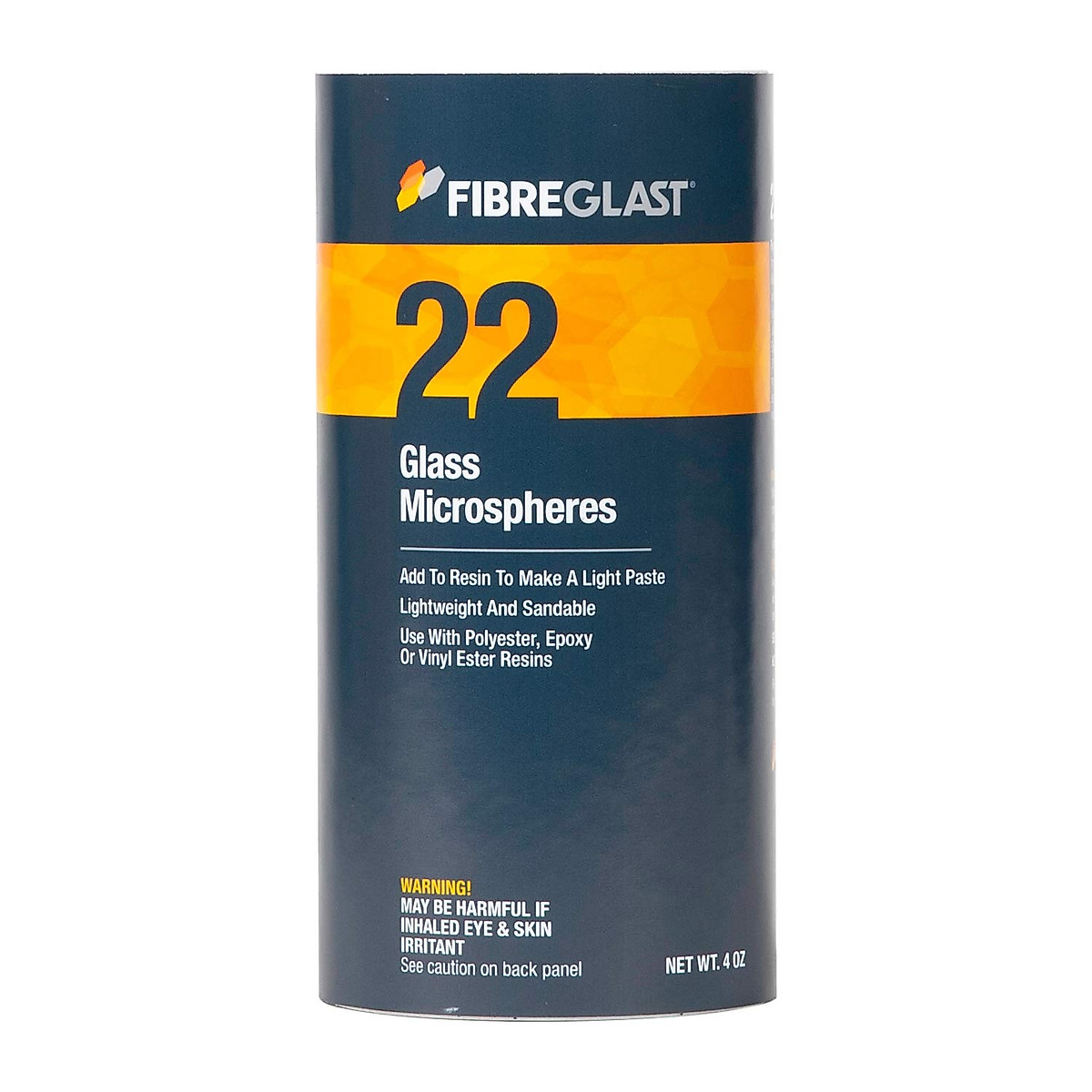 Fibre Glast Fiberglass Microspheres – Bond Putty & Whipped Filler Paste for Surface Repairs – Car, Auto, Boat & Forged Parts - Mix with Epoxy, Vinyl Ester, or Polyester Resin, Dries Clear, 4 Oz