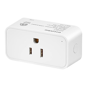 LaView Smart Plug, Smart Outlet Compatible with Alexa, Tuya/BLE Module, Laview App Control Remotely with No Hub Required, Scheduling, ETL, FCC/IC Certified