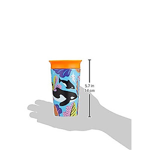 Munchkin 17424: 9Oz Miracle 360° Wildlove Sippy Cup - 2Pk (Assorted)