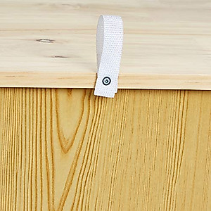 Amazon Basics Kids Vertical Storage Cubby, 12 Section Organizer, Wooden Finish