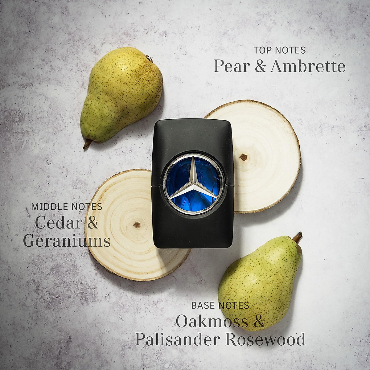 Mercedes-Benz Man - Fragrance For Men - Notes Of Pear, Geranium And Rosewood - Thrills And Captivates The Senses - Suitable For Any Occasion - Intense And Long Lasting Wear - 6.7 Oz EDT Spray