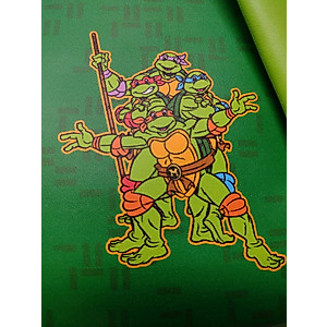 Loungefly TMNT Teenage Mutant Ninja Turtles Squad Womens Double Strap Shoulder Bag Purse