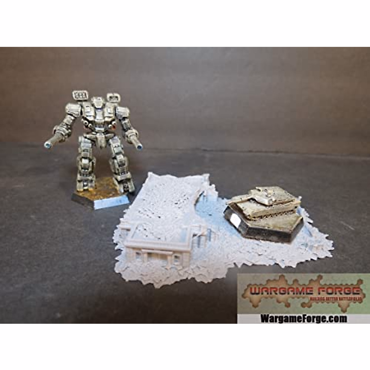 Fire Station 6mm/8mm Tabletop Terrain (Standard)