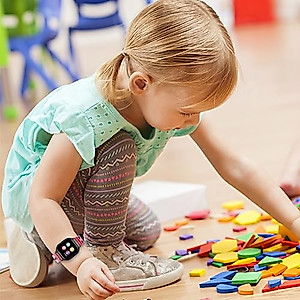 TOLUOHU Transparent Watch Bands for Gizmo Watch 3 2 1 for Kids, 20mm Soft TPU Adjustable Sport Gizmo Watch Band Replacement for Gizmo Watch Bands for Boys and Girls