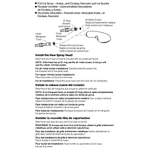 KOHLER GENUINE PART GP1036940-CP KITCHEN FAUCET PULLOUT SPRAYHEAD