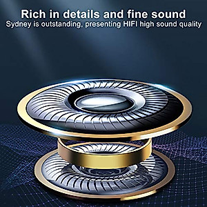 Gaweb Earphones, G31 L-Shaped 3.5mm Dynamic Wired in-Ear Gaming Earbud with Mic for Phone/PC - Red