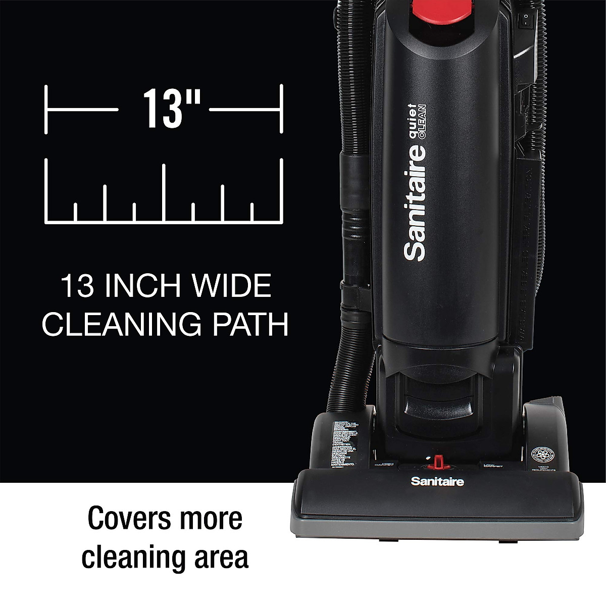 Sanitaire Force Upright Commercial Vacuum SC5713D Black