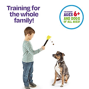 Brightkins Magic Wand Treat Dispenser: Bolt - Dog Treat Holder and Target Stick, Treat Dispenser for Dogs, Treat Dog Toys