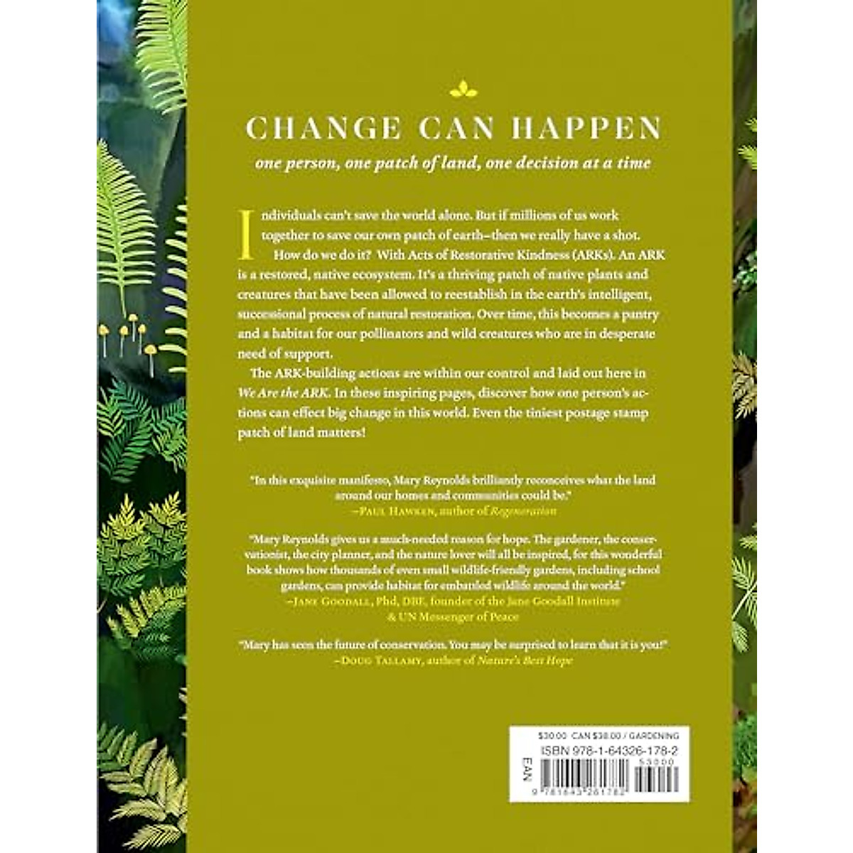 We Are the ARK: Returning Our Gardens to Their True Nature Through Acts of Restorative Kindness