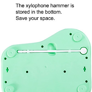 Oprala 2 in 1 Baby Piano Xylophone for Toddlers 1-3 Years Old, 8 Multicolored Key Keyboard Baby Xylophone Piano, Preschool Educational Musical Learning Instruments Toy for Baby Kids Girls Boys