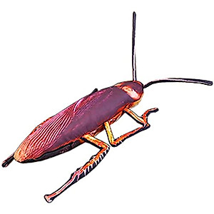 The Flash Store 13.78 in Creative 3D Cockroach Plush Toy Realistic Cockroach Stuffed Animal Toy Funny Home Sofa Car Decoration Party Favors Throw Pillow Birthday Gifts