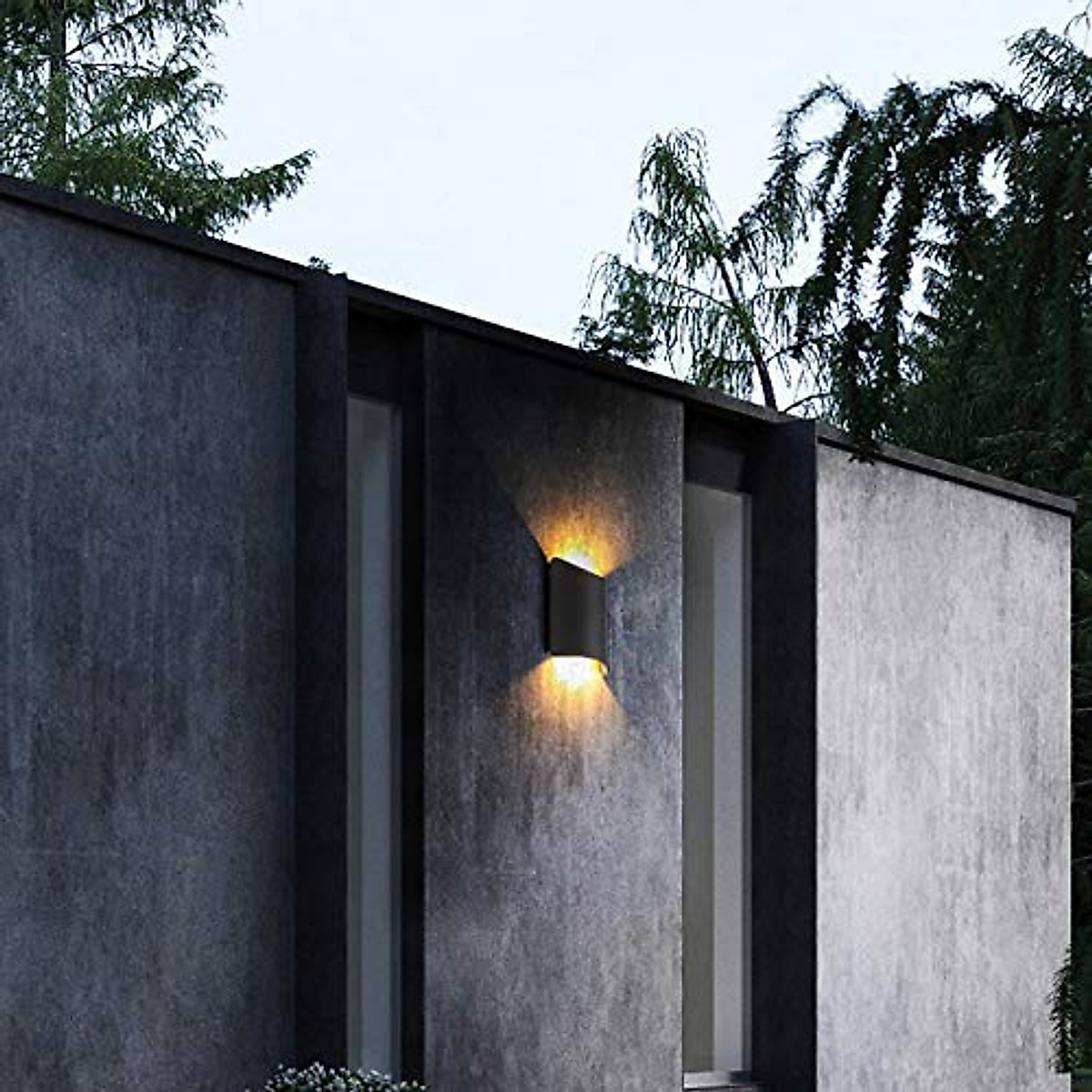 ZUQIEE 14W LED Wall Light Outdoor Waterproof Wall Lamp Motion Sensor Lamp Indoor Lamps Courtyard Garden Porch Lamp Home Hotel Decoration Lights Wall Lamp