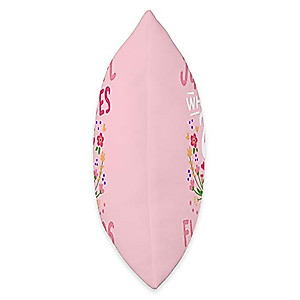 Just a Girl Who Loves Flamingos Flamingo Throw Pillow, 16x16, Multicolor