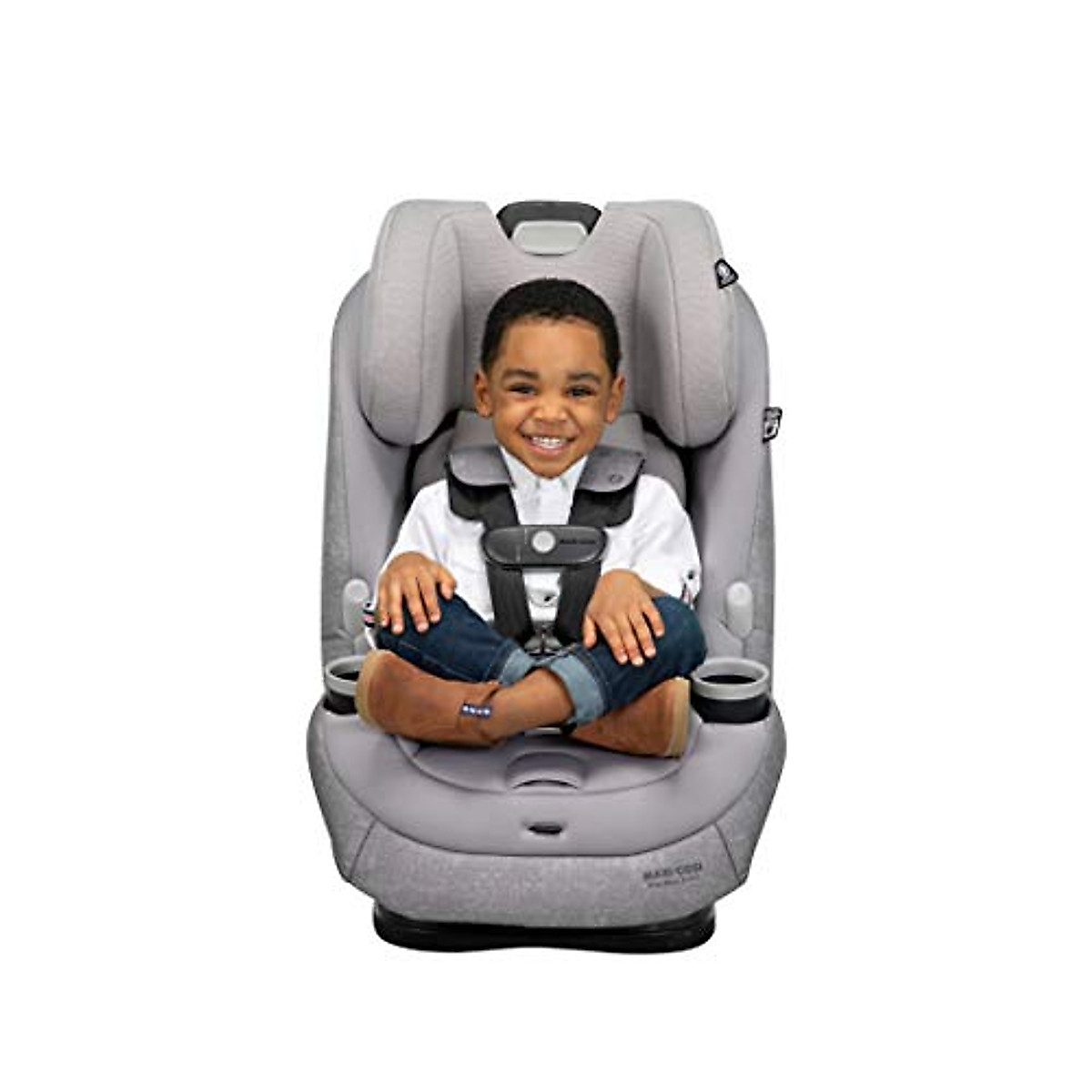 Maxi-Cosi Pria Max All-in-One Convertible Car Seat, rear-facing, from 4-40 pounds; forward-facing to 65 pounds; and up to 100 pounds in booster mode, Nomad Black