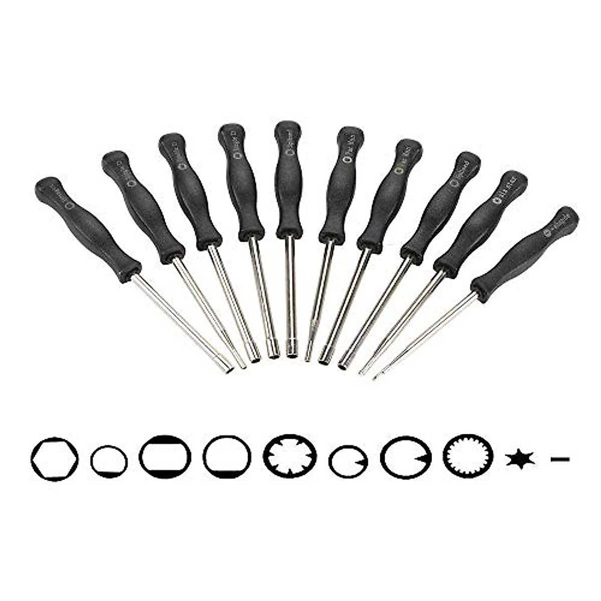 10 Pcs Carburetor Adjustment Tool Screwdriver Kit for Common 2 Cycle Carburator Adjusting Small Engine Carb Tune up Adjusting Tool - Carb Tool Kit, Carburetor Adjuster Tool