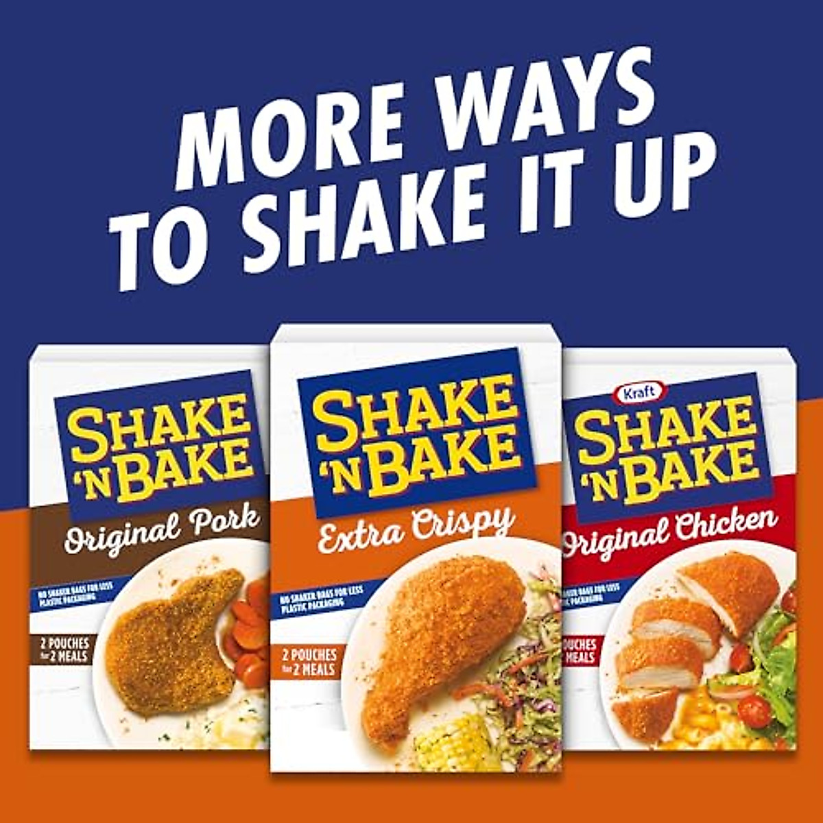 Shake 'N Bake Extra Crispy Seasoned Coating Mix (2 ct Packets)