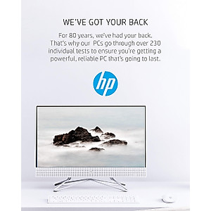 HP All-in-One Desktop PC, 11th Gen Intel Core i5-1135G7 Processor, 8 GB RAM, 512 GB SSD Storage, Full HD 23.8” Touchscreen, Windows 10 Home, Remote Work Ready, Mouse and Keyboard (24-df1270, 2021)