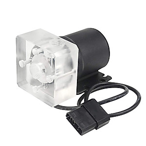 BXQINLENX 600L/H 19W DC12V CPU Cooling Heat Exchanger Water Pump Tank 86 ml CO2 Cooler