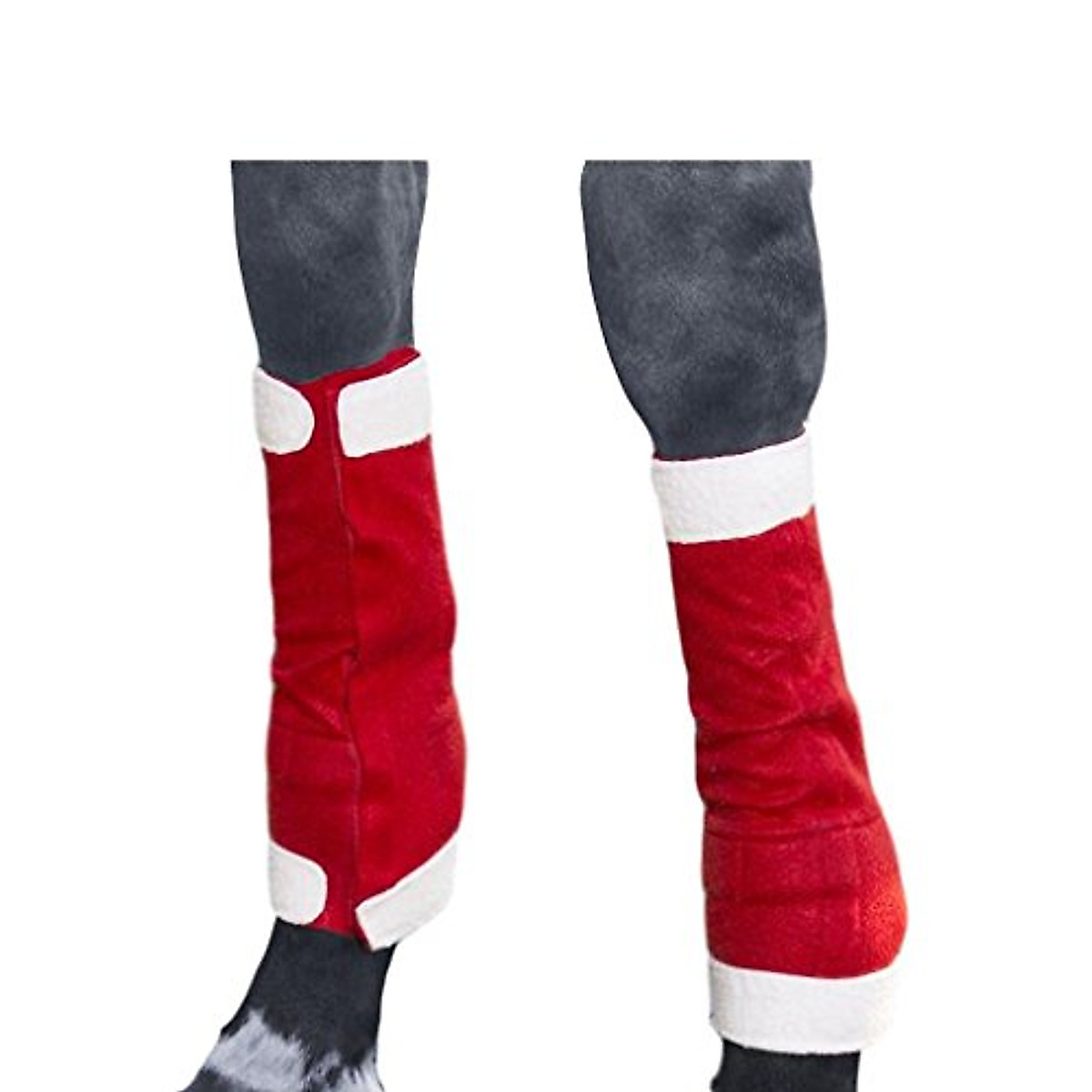 Jti Tough 1 Santa Leg Wraps Red HORSE