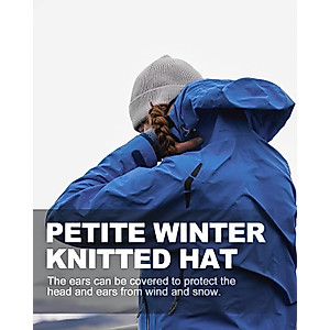 Zylioo Extra Large Beanie for Men Big Head,Winter Soft Knit Beanie Hat,Warm Stocking Cap for Men Women